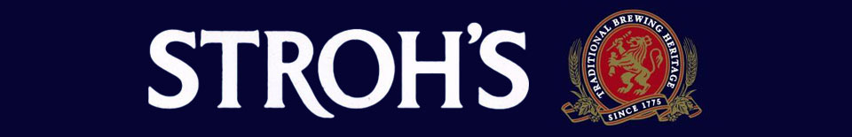 Stroh's Pint Glasses